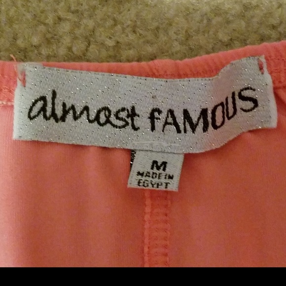 Almost Famous | Dresses | New Pink Fitted Dress | Poshmark